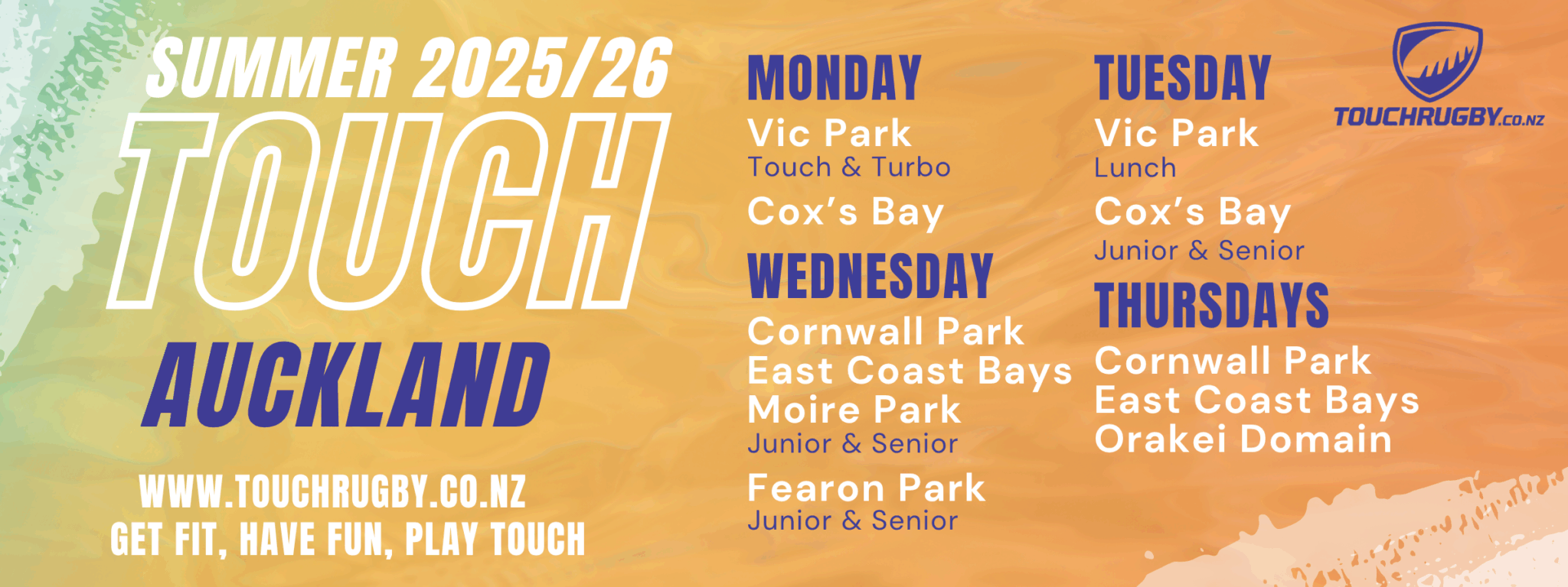 Touch Rugby Comps & Events